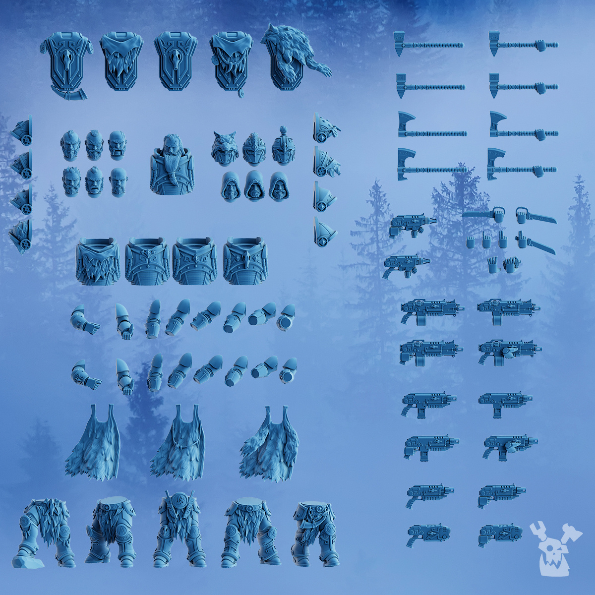 Stormbringers Squad (build kit) Budget | Wargaming \ Grimdark Future ...