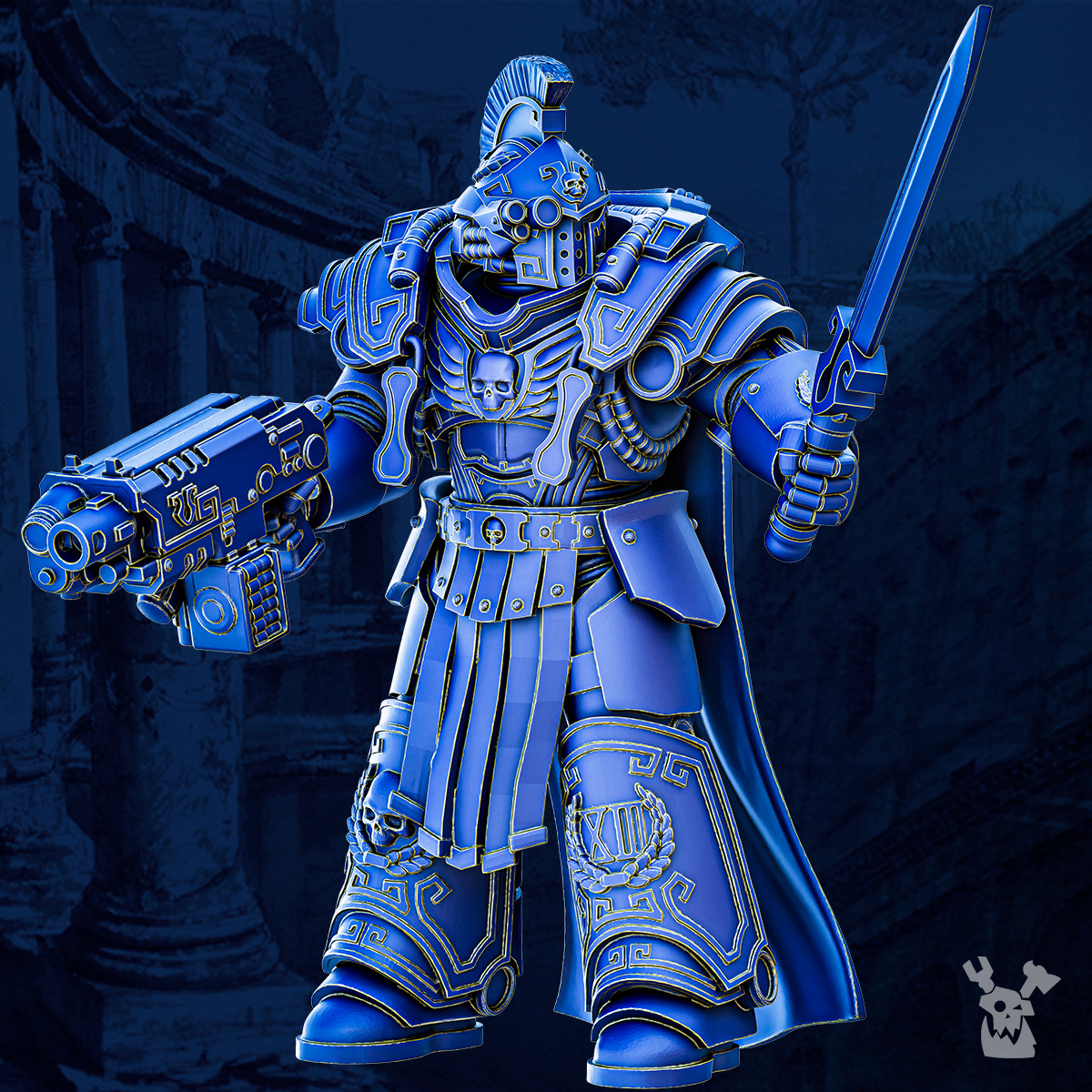 Gravis Princeps Squad (preassembled) Display | Wargaming \ Grimdark ...