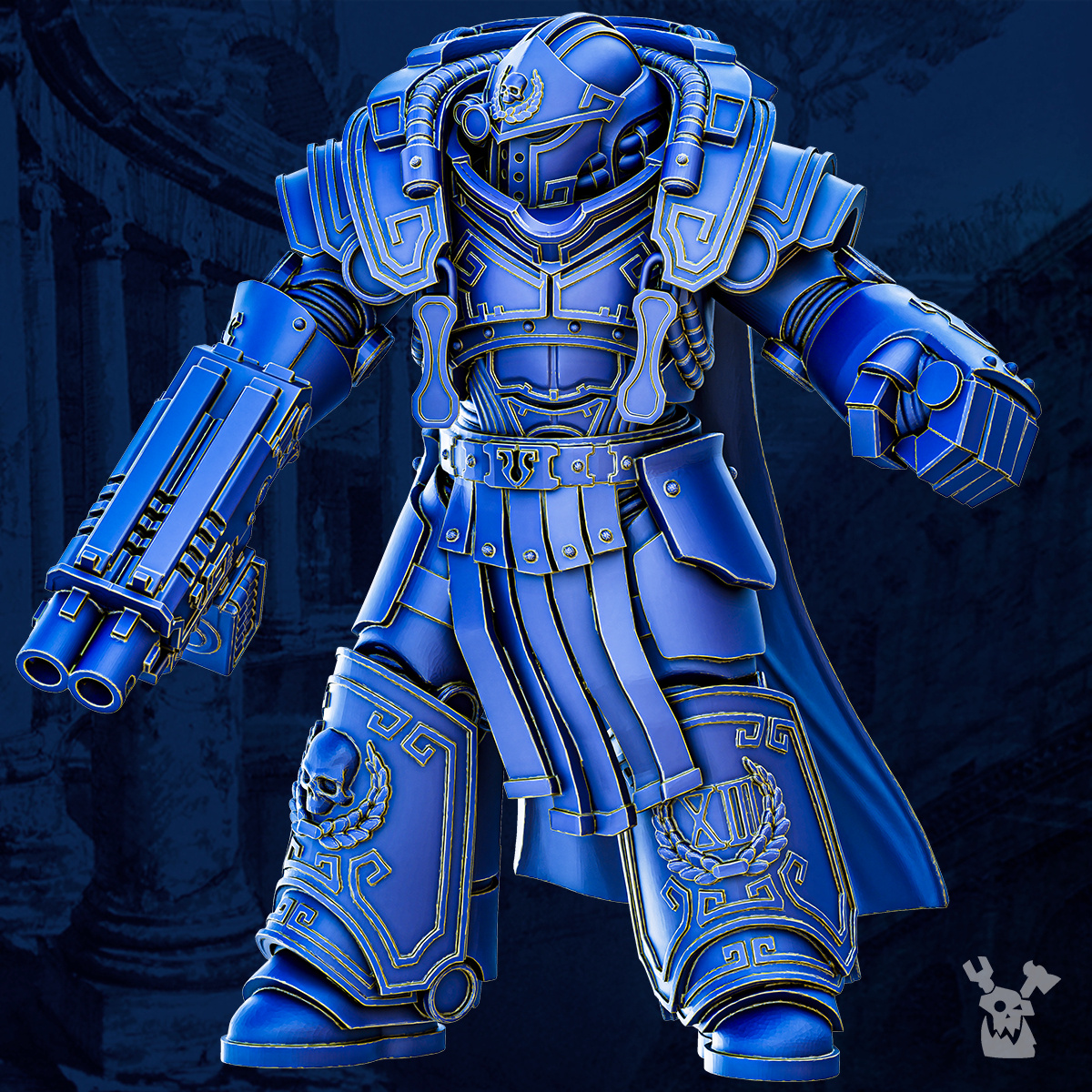 Gravis Princeps Squad (preassembled) Display | Wargaming \ Grimdark ...