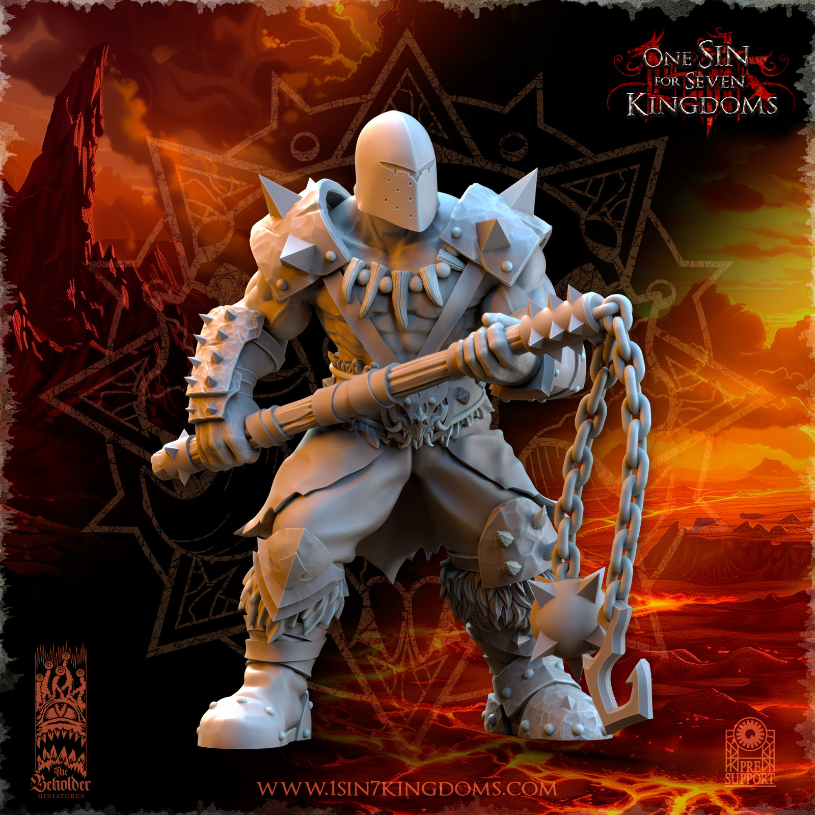 Realms of Mayhem Barbarians with Command Group (flails) Budget ...