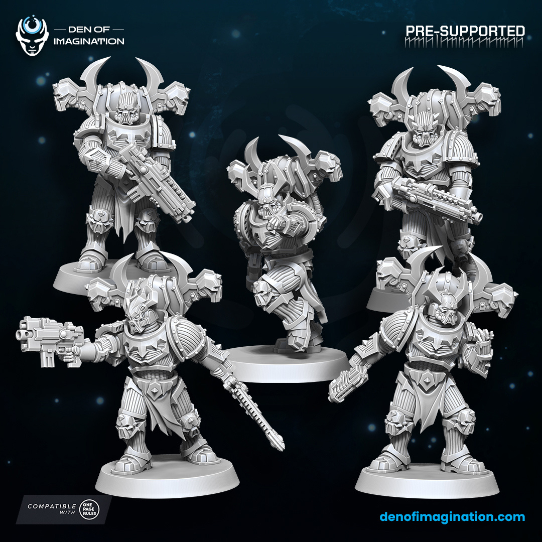 Void Blessed New Sons (build-kit) Display | Wargaming \ All products ...