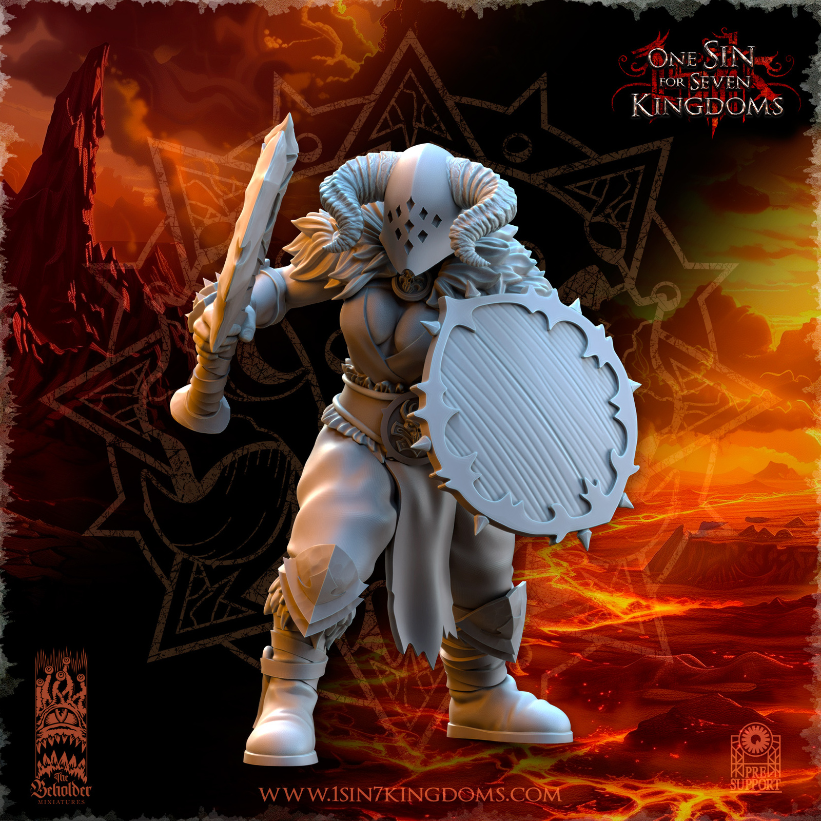 Realms of Mayhem Barbarian Razors (shields) Display | Wargaming \ All ...