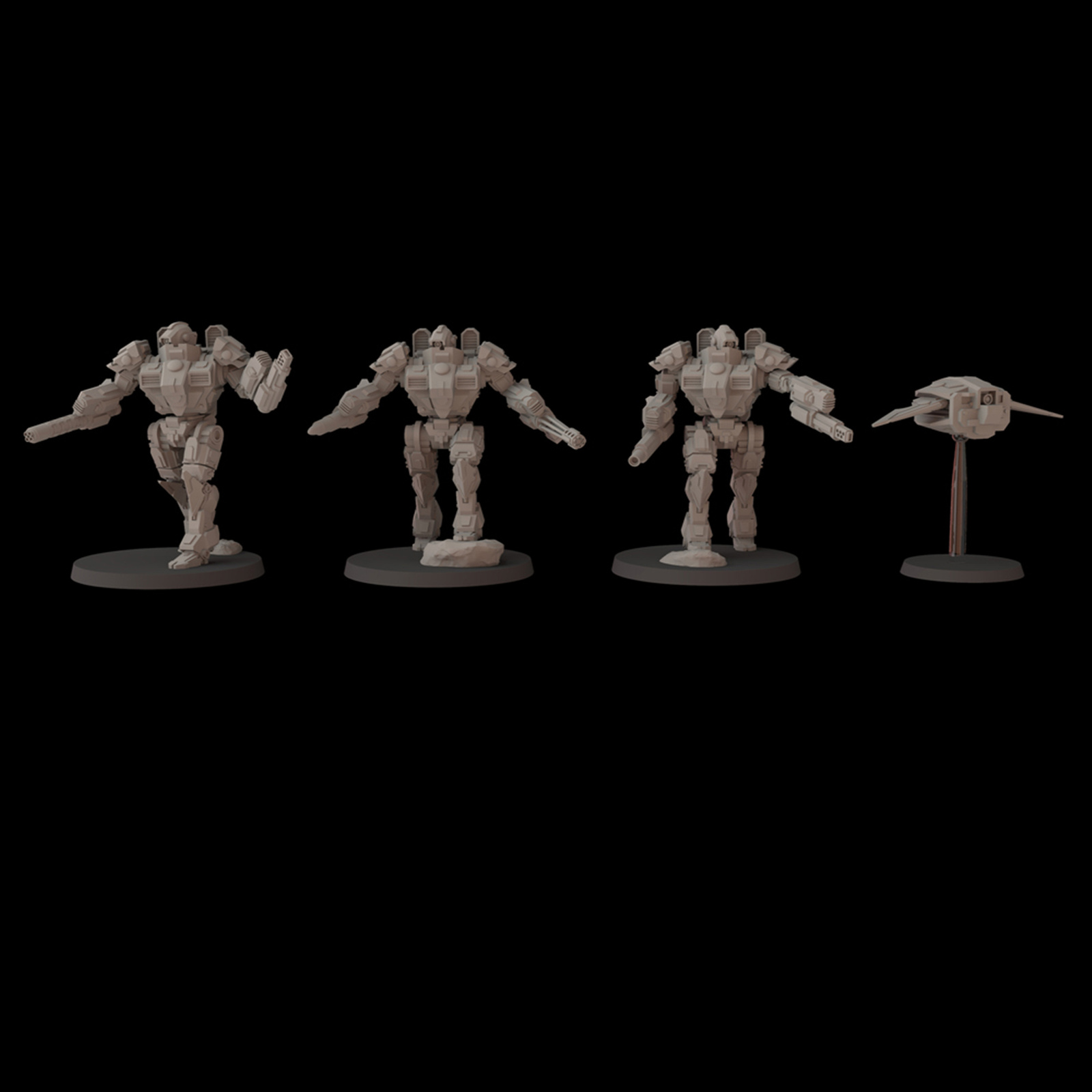 Conflict Armor Unit (mirrored poses) Budget | Wargaming \ All products ...