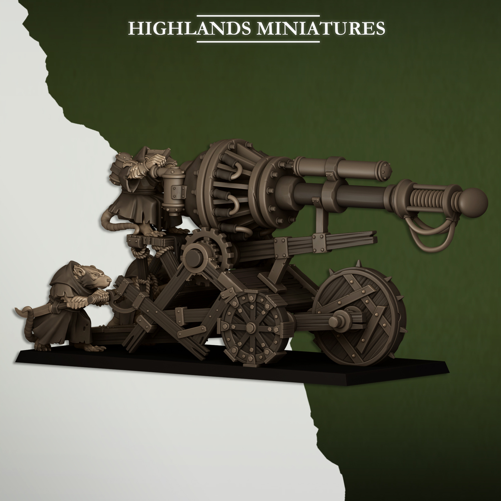 Sewer Vermin Cannon Display | Wargaming \ All products Wargaming \ Age ...