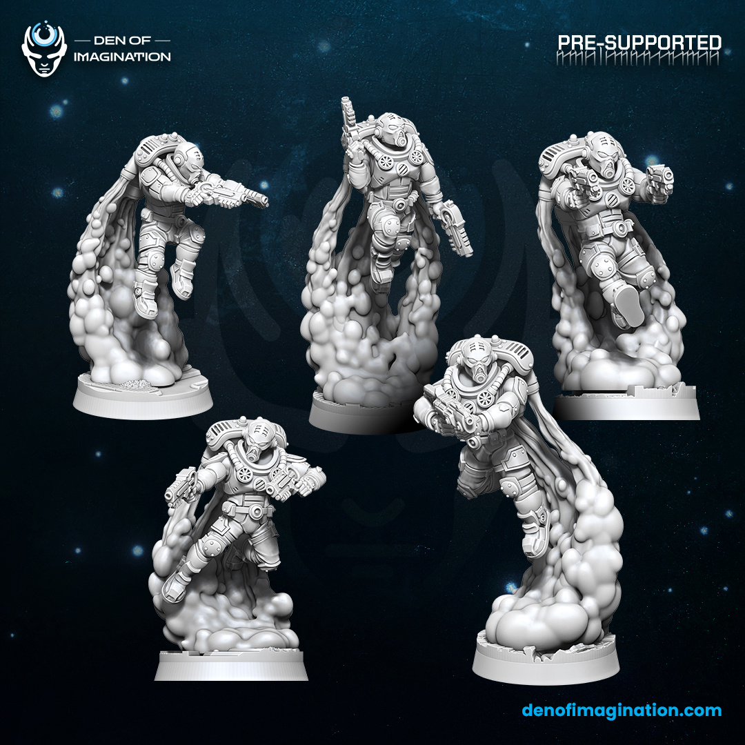 Reaper Squad Display | Wargaming \ All products Wargaming \ Grimdark ...