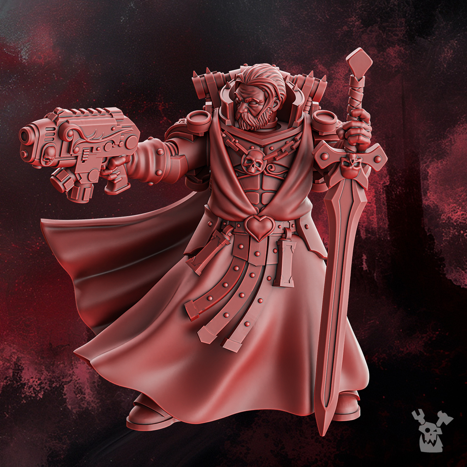 Great Curator Mathias Display | Wargaming \ Grimdark Future \ Battle ...