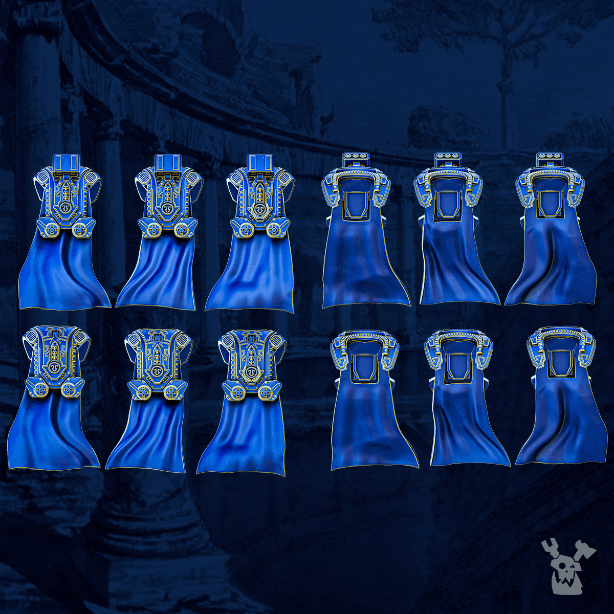 Gravis Princeps Squad (build-kit) Display | Wargaming \ Grimdark Future ...