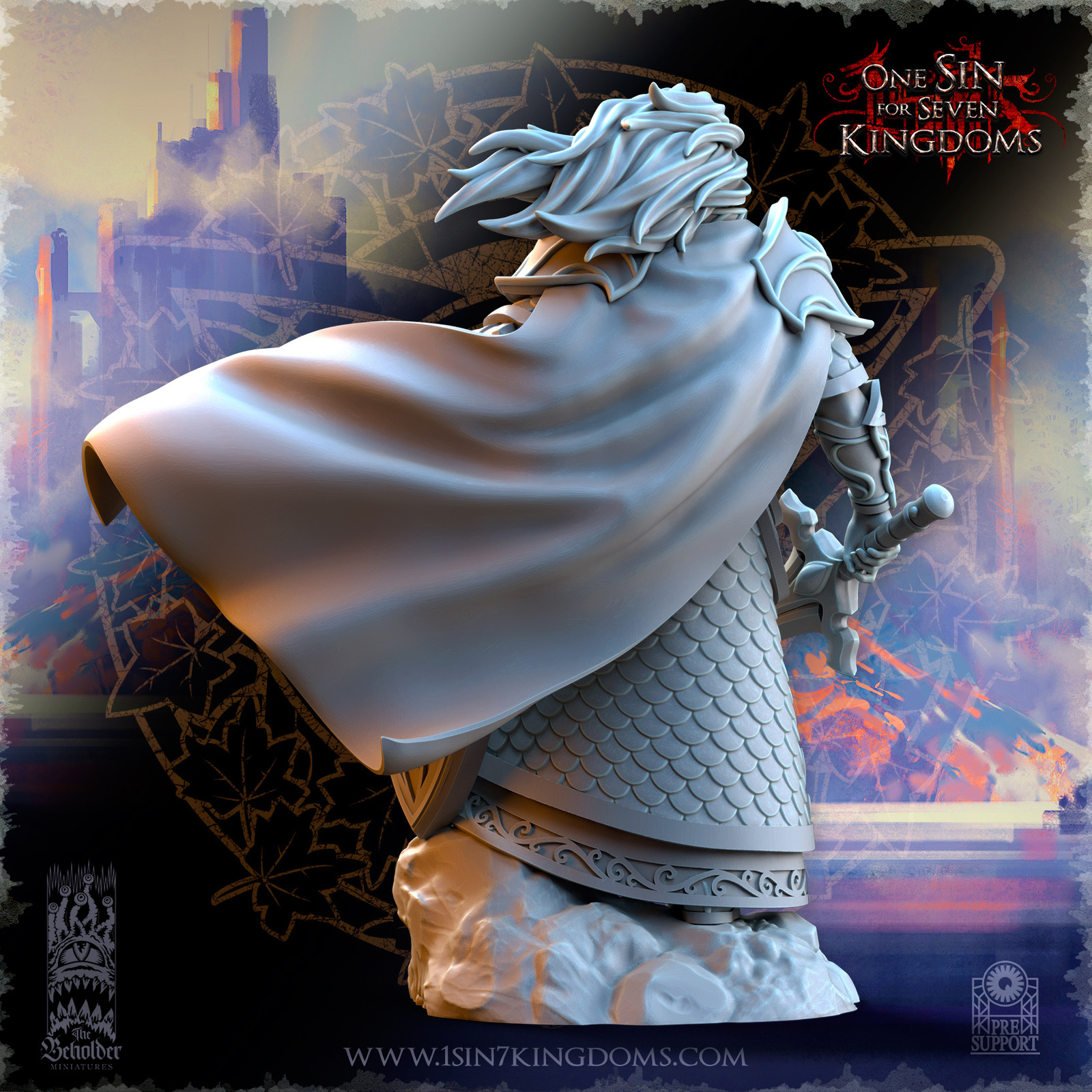 Polomhir, Silvermoor Elves Commander (sword) Display | Wargaming \ All ...