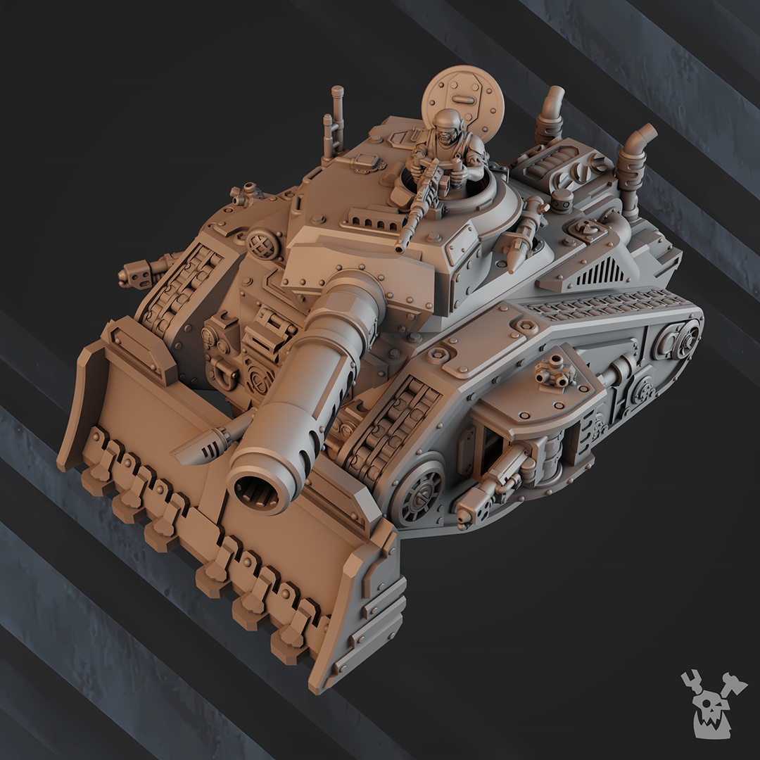 Battle Tank "Lethal Rage" LR-6 Display | Wargaming \ All products Wargaming \ Grimdark Future ...