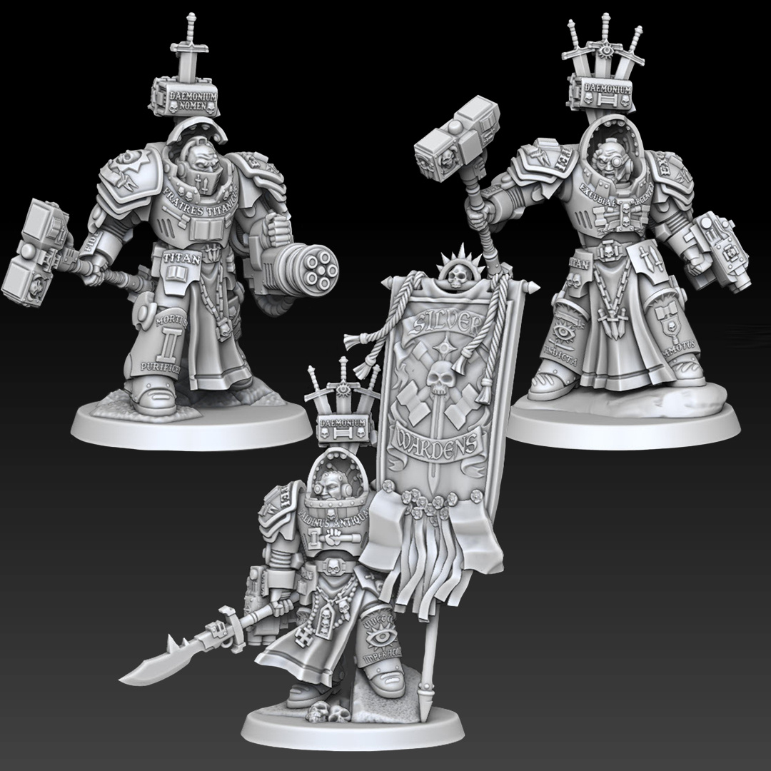 Silver Wardens Heavy Exterminatus Squad (paladin ver.) Budget ...