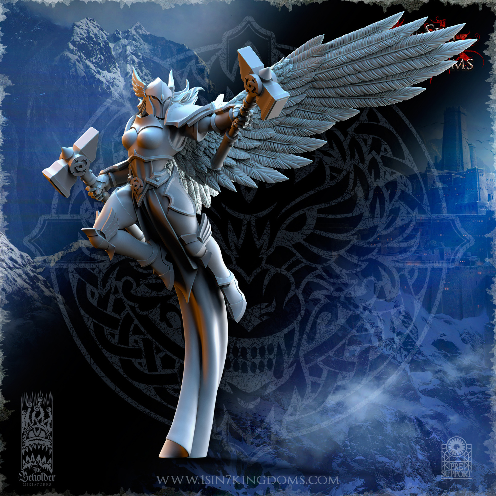 Stormwolves Valkyries Two Hammers Display | Wargaming \ All products ...